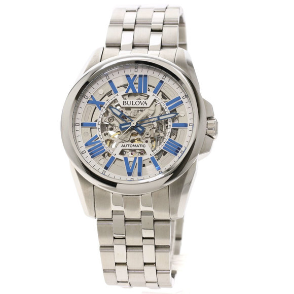 OTHERS | Accessories | Bulova 96a87 Classic Skeleton Watch Stainless ...